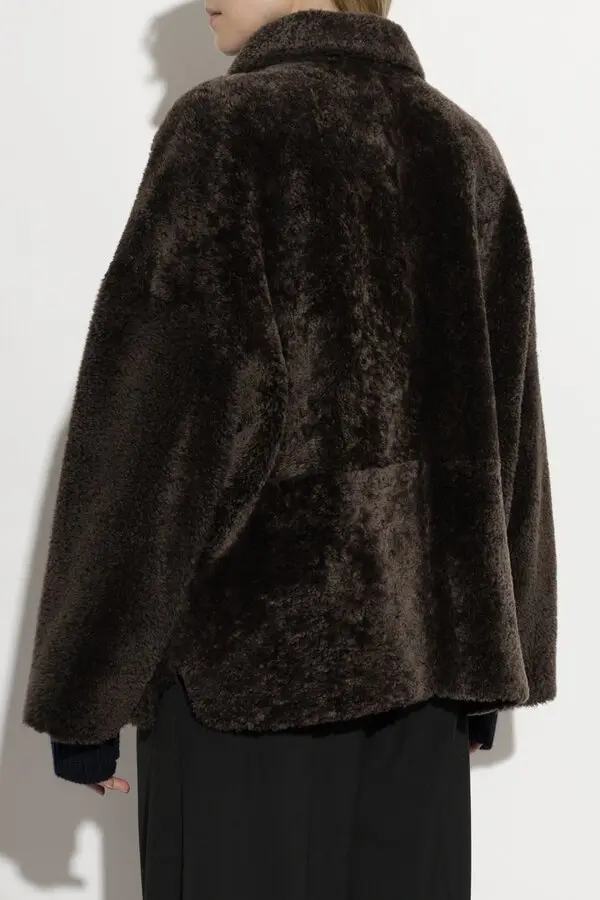 ARMA Reversible Shearling Coat - Brown