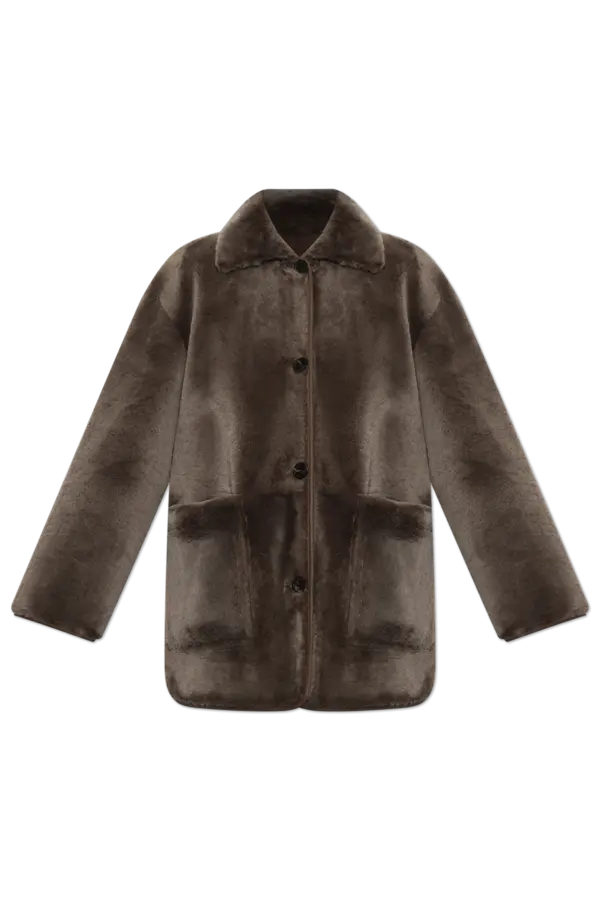ARMA Reversible Shearling Coat - Brown