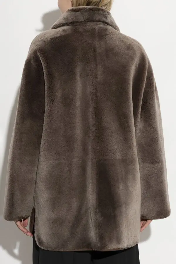 ARMA Reversible Shearling Coat - Brown