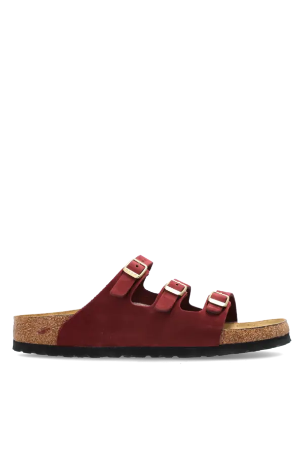 BIRKENSTOCK Florida Fresh’ Slides - Burgundy