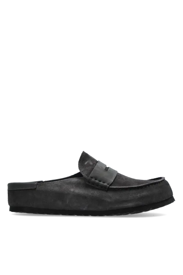 BIRKENSTOCK Naples Wrapped Double Stitch’ Shoes - Grey