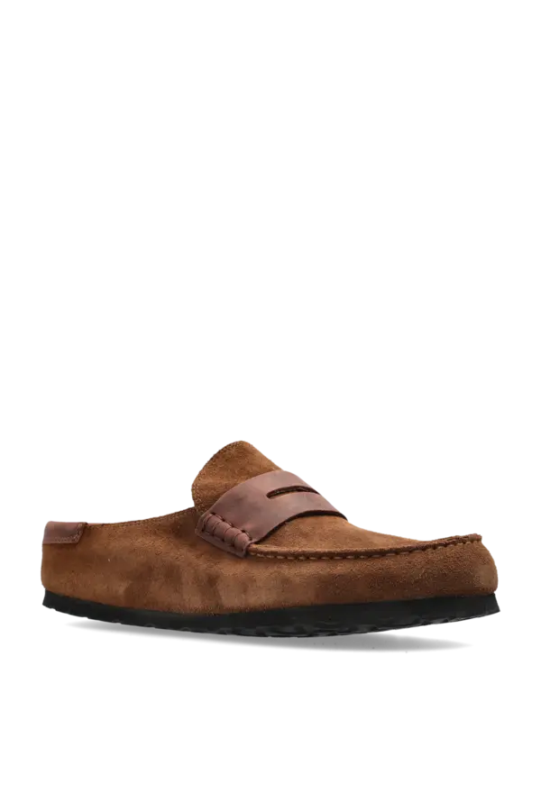 BIRKENSTOCK Naples Wrapped Double Stitch’ Slides