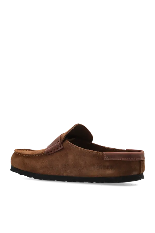 BIRKENSTOCK Naples Wrapped Double Stitch’ Slides