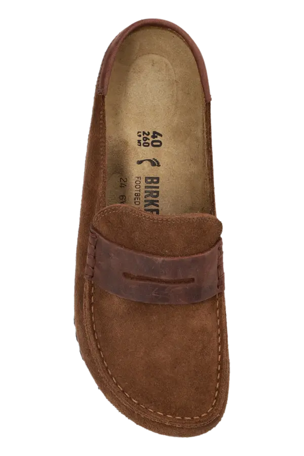 BIRKENSTOCK Naples Wrapped Double Stitch’ Slides