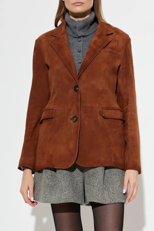 GOLDEN GOOSE Suede Jacket