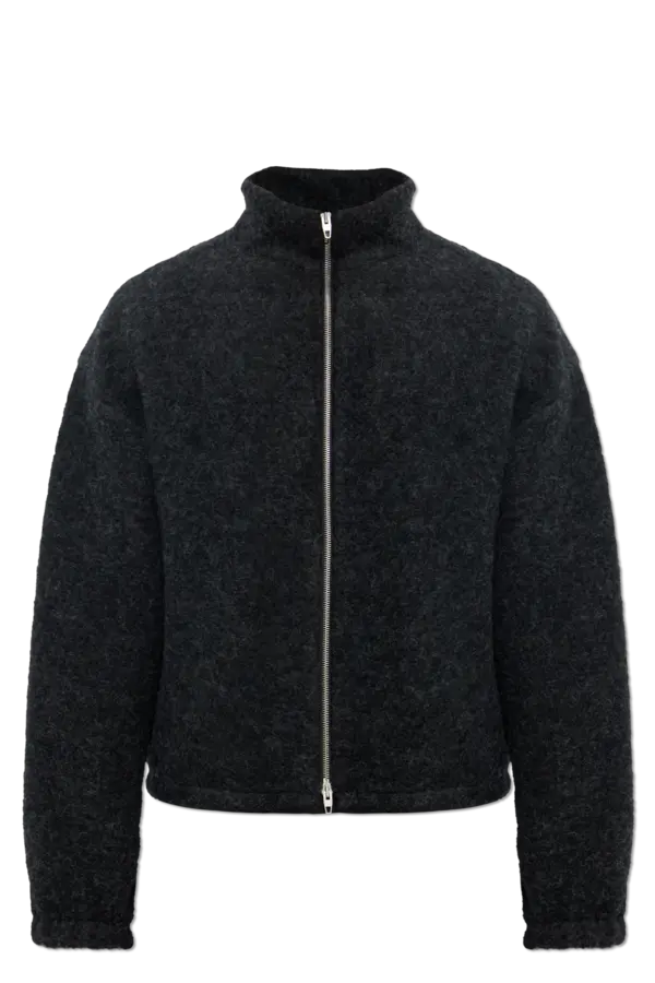 JIL SANDER Wool Jacket With Stand-up Collar