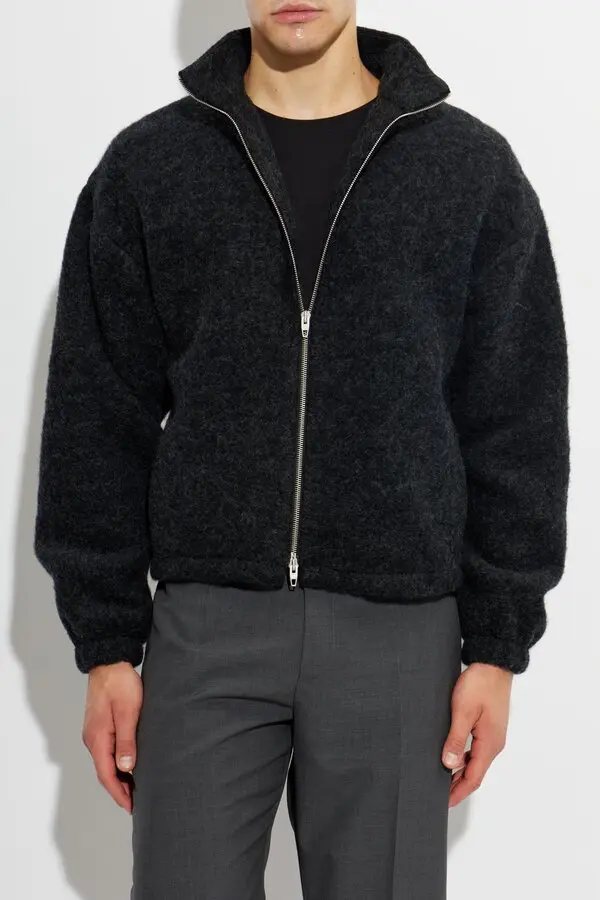 JIL SANDER Wool Jacket With Stand-up Collar