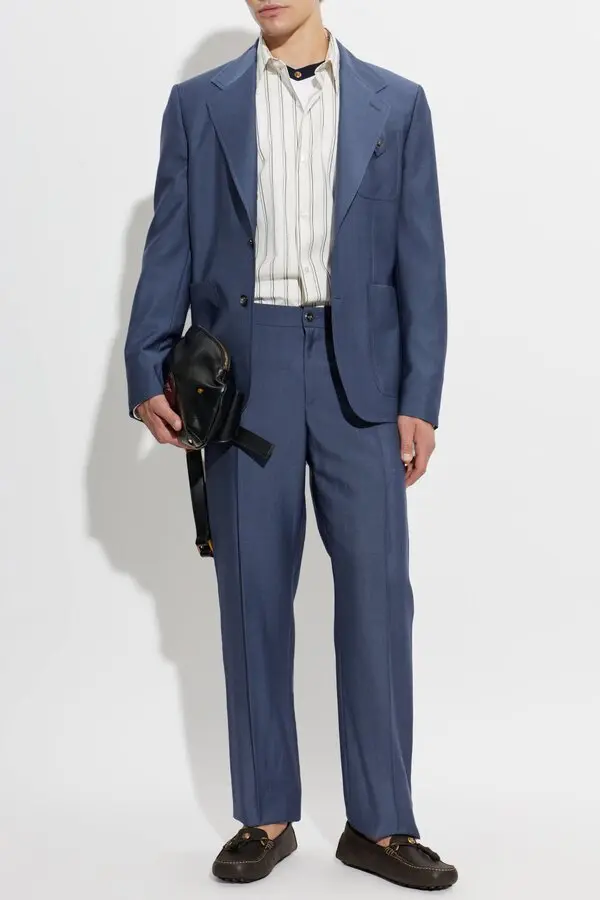 Versace Leather Loafers `robin