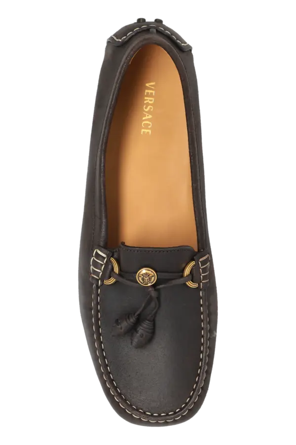 Versace Leather Loafers `robin
