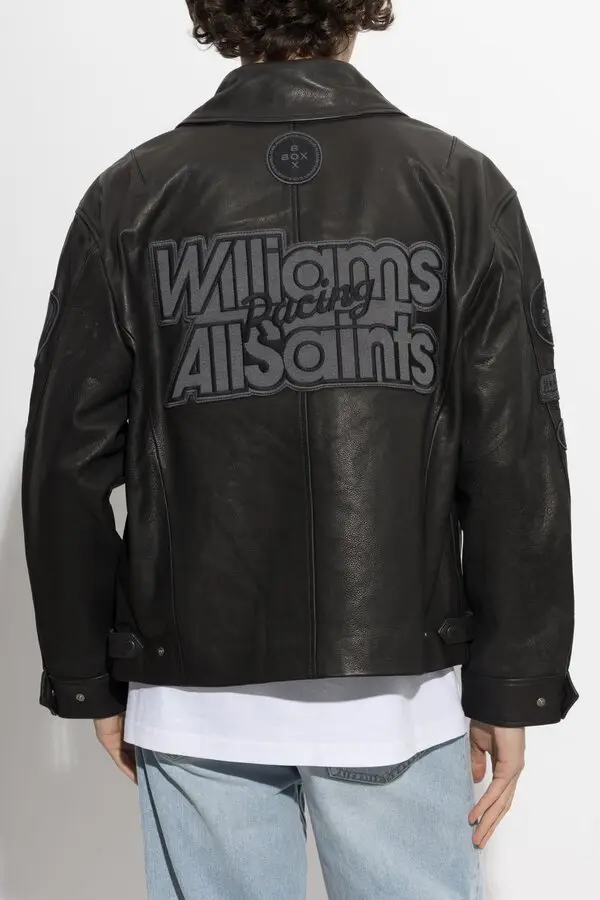 ALLSAINTS Leather Jacket ‘garrison