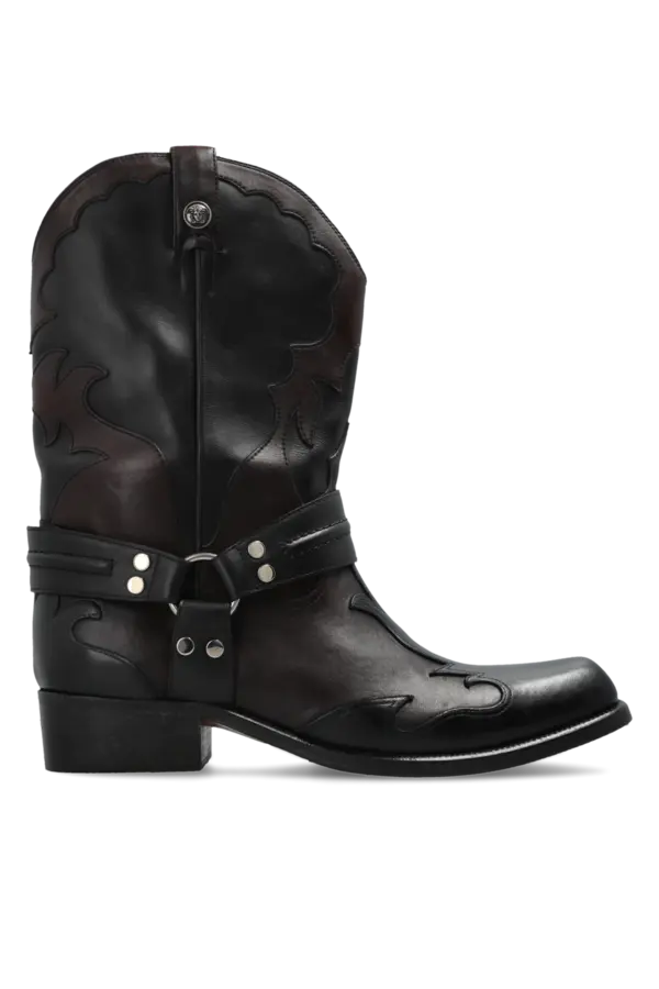 Versace Sylvester Cowboy Boots