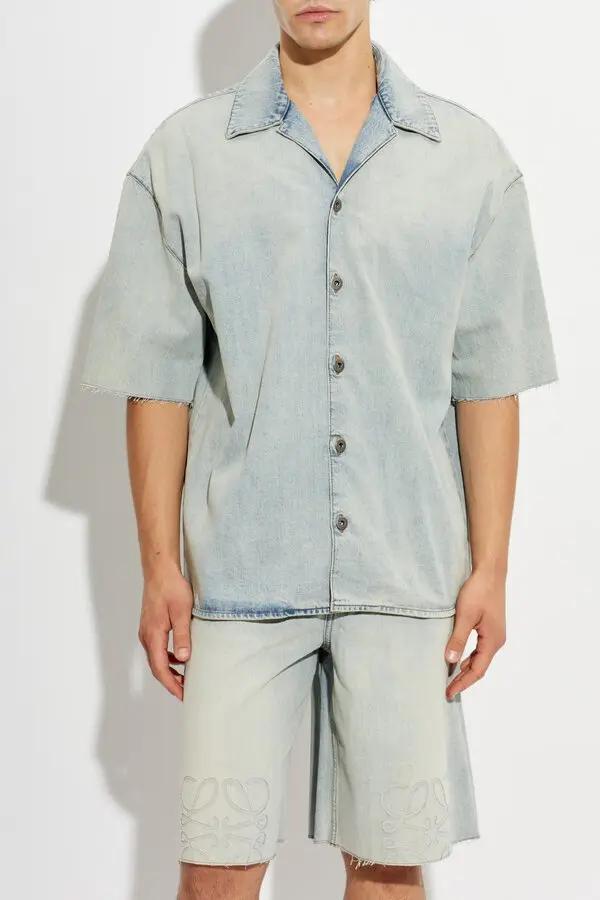 Loewe Denim Short-sleeve Shirt