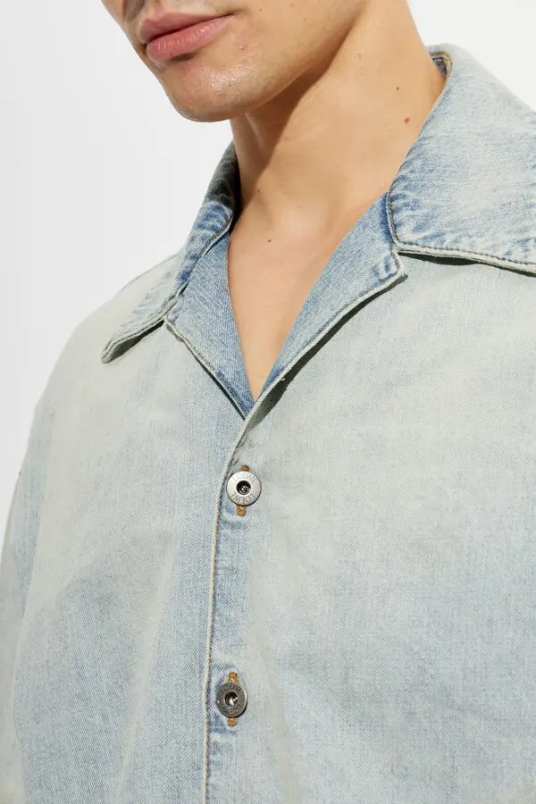 Loewe Denim Short-sleeve Shirt