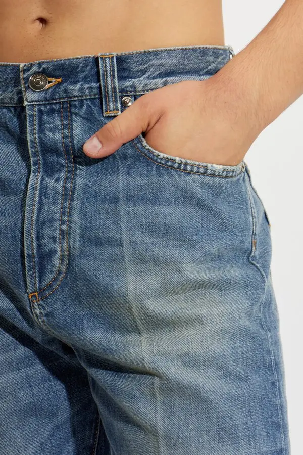 Versace Jeans With A 'vintage' Effect