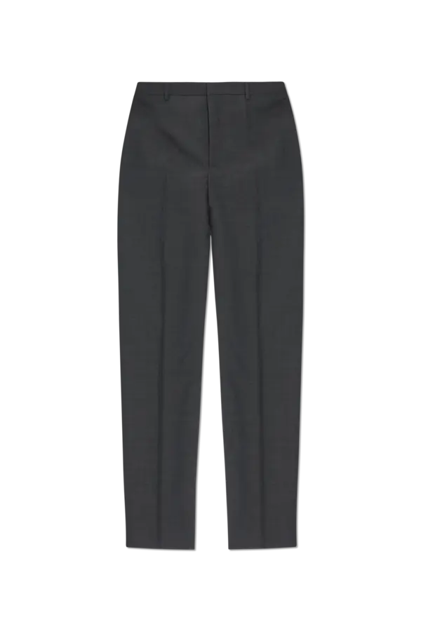 JIL SANDER Wool Pleated Trousers