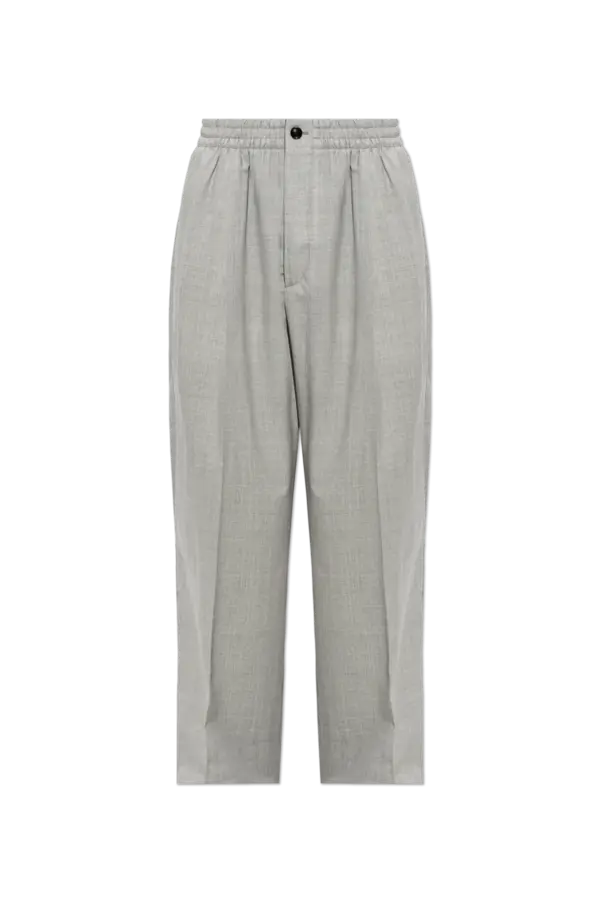 Bottega Veneta Wool Pleated Trousers