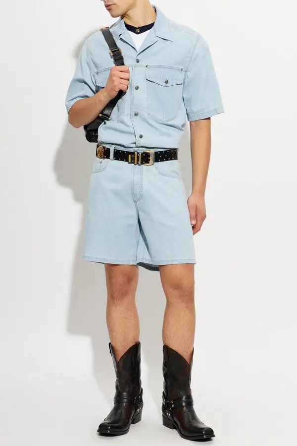 Versace Denim Shorts