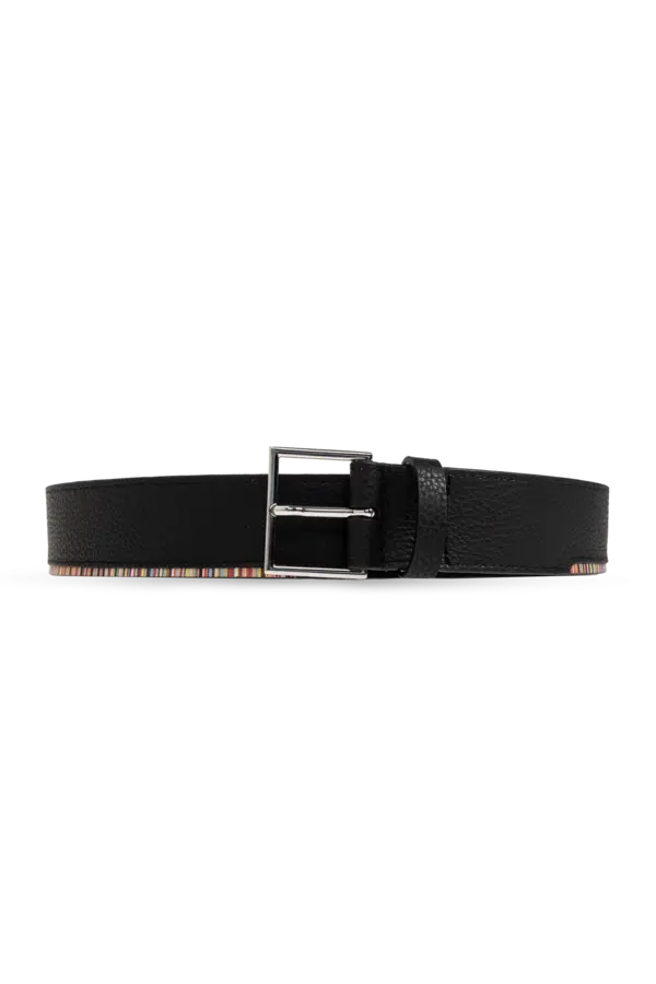 Paul Smith Leather Belt - Black