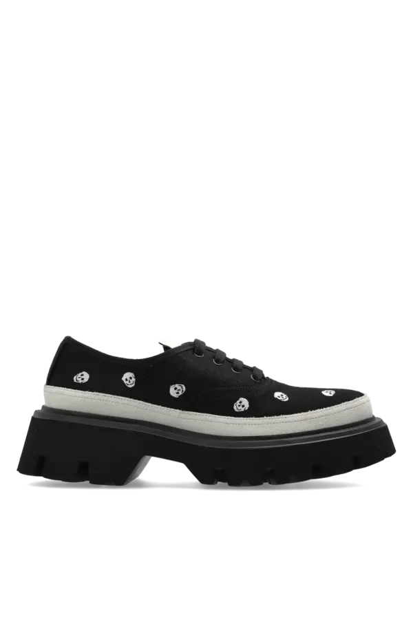 Alexander McQueen Sports Shoes On Platform ‘ollie - Black