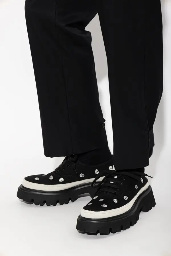 Alexander McQueen Ollie Platform Sneakers - Black