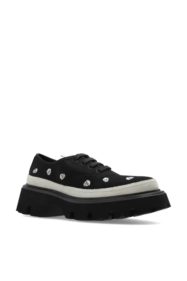 Alexander McQueen Ollie Platform Sneakers - Black