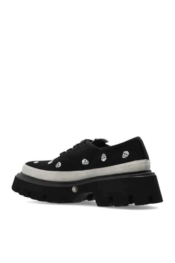 Alexander McQueen Ollie Platform Sneakers - Black