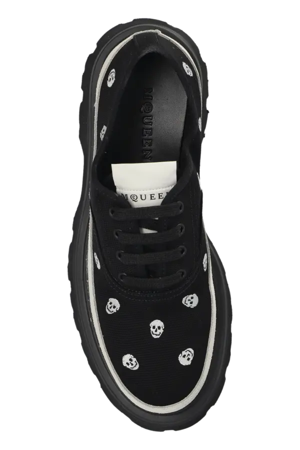 Alexander McQueen Ollie Platform Sneakers - Black
