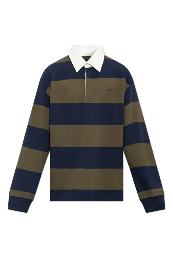 A.p.c. Long Sleeve Polo