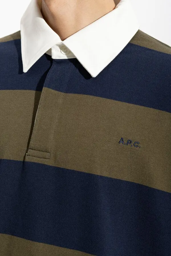 A.p.c. Long Sleeve Polo
