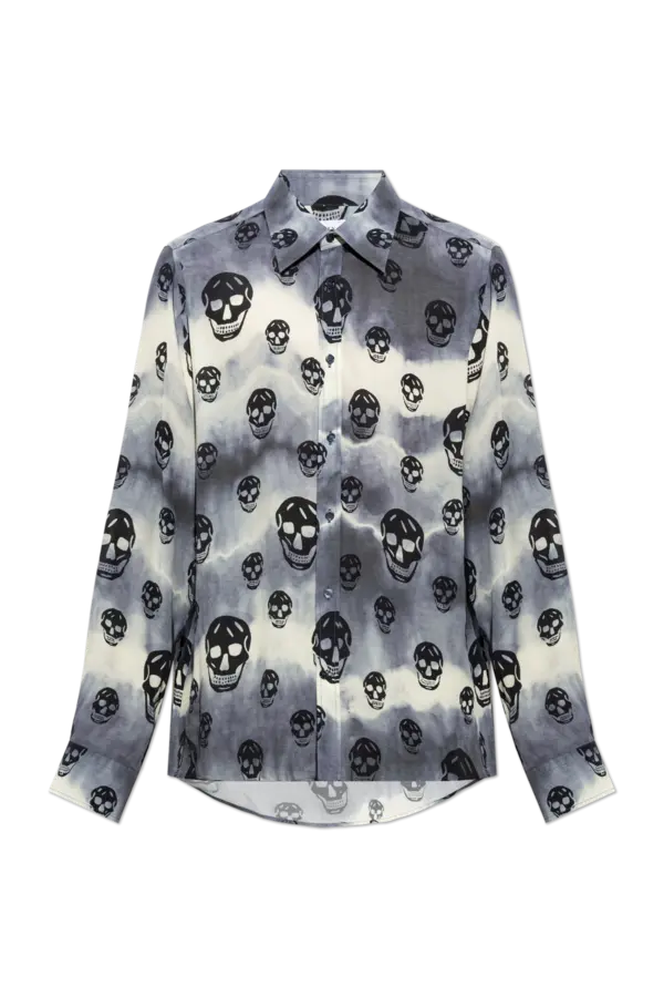 Alexander McQueen Shirt With A Distinctive Skull Motif