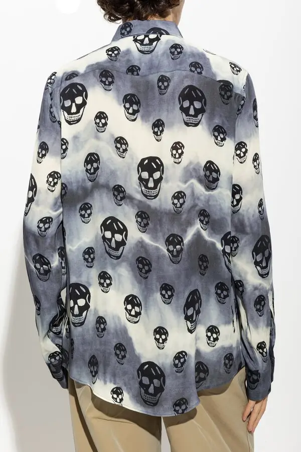 Alexander McQueen Shirt With A Distinctive Skull Motif