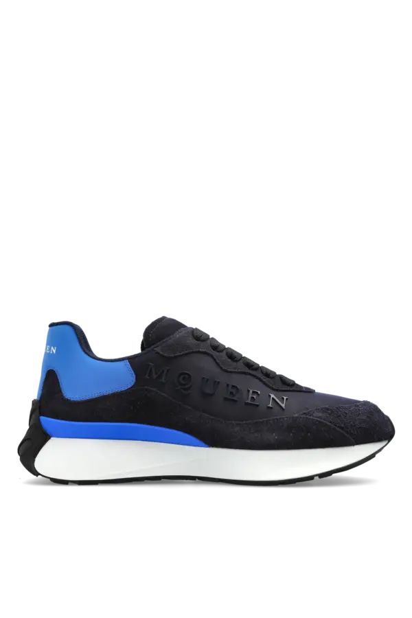 Alexander McQueen Sprint Runner’ Sports Shoes - Navy Blue