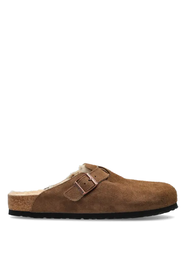 BIRKENSTOCK Boston Vl/shearling Slides