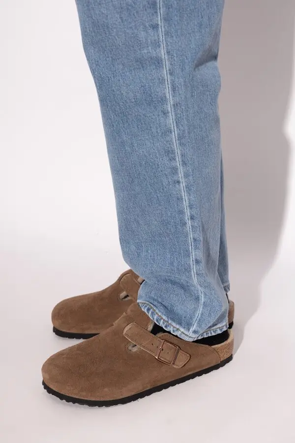 BIRKENSTOCK Boston Vl/shearling Slides