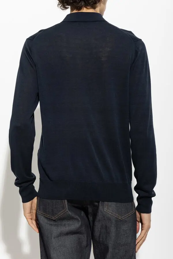 TOM FORD Long Sleeve Polo