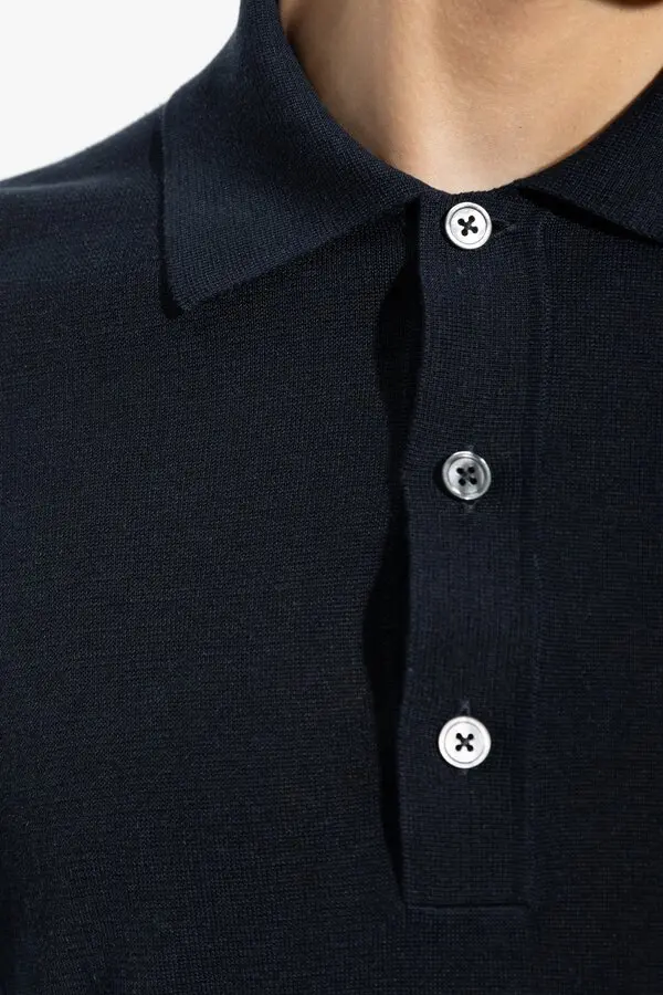 TOM FORD Long Sleeve Polo