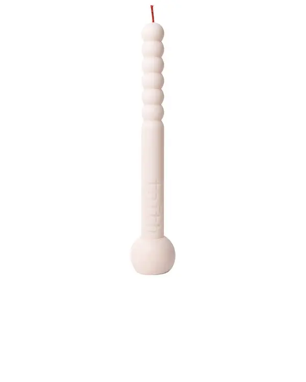 TAITH Tata Swirly Table Candle - Cream