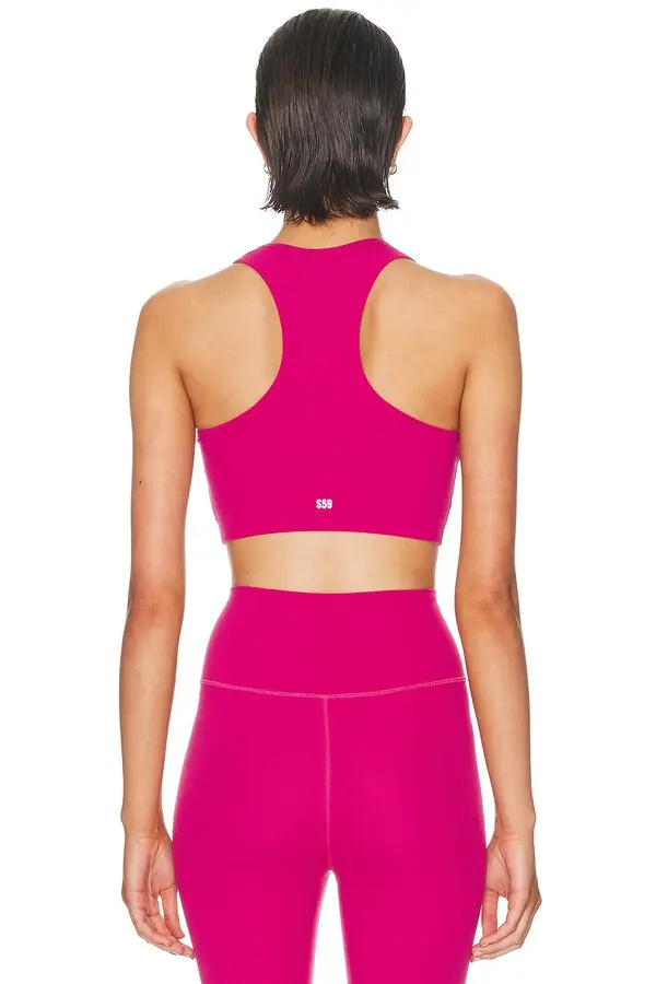 Splits59 Airweight Sports Bra In Pink