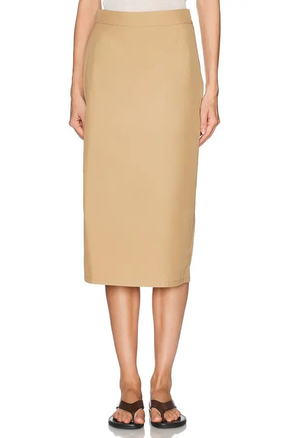 AYA MUSE Tala Skirt In Brown - Camel