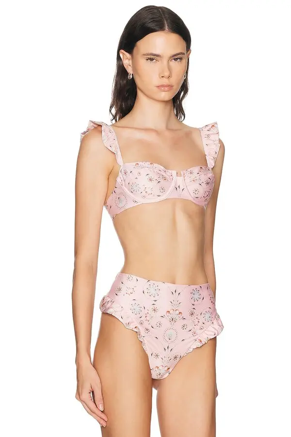 Agua Bendita Kiwi Bikini Top