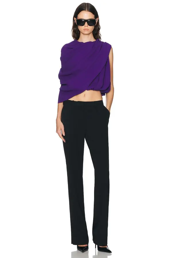Balenciaga Cape Top - Purple