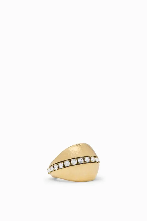Ulla Johnson Pointed Ring W/ Pave