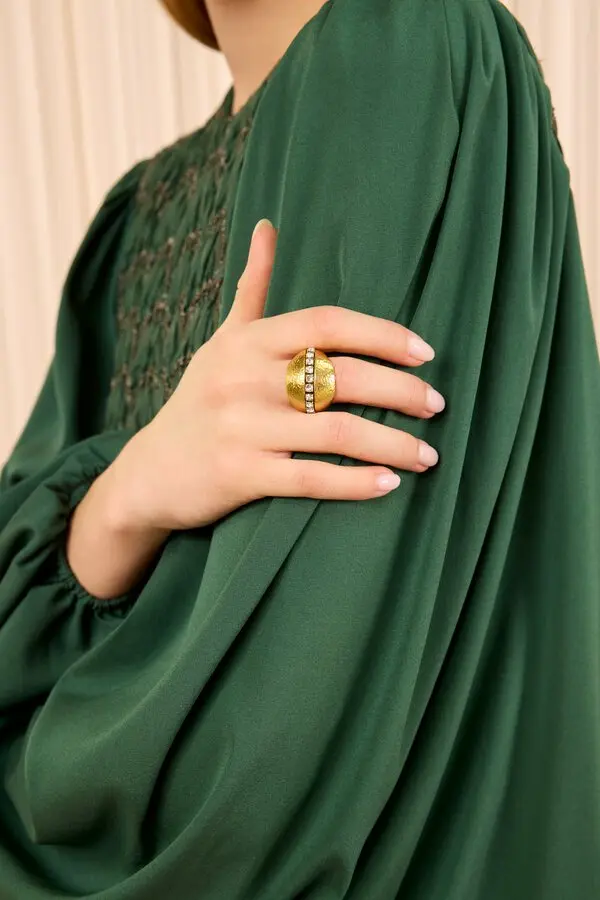 Ulla Johnson Pointed Ring W/ Pave