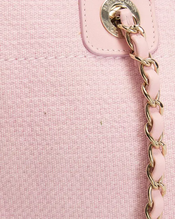 FWRD RENEW Chanel Small Deauville Tote Bag - Pink