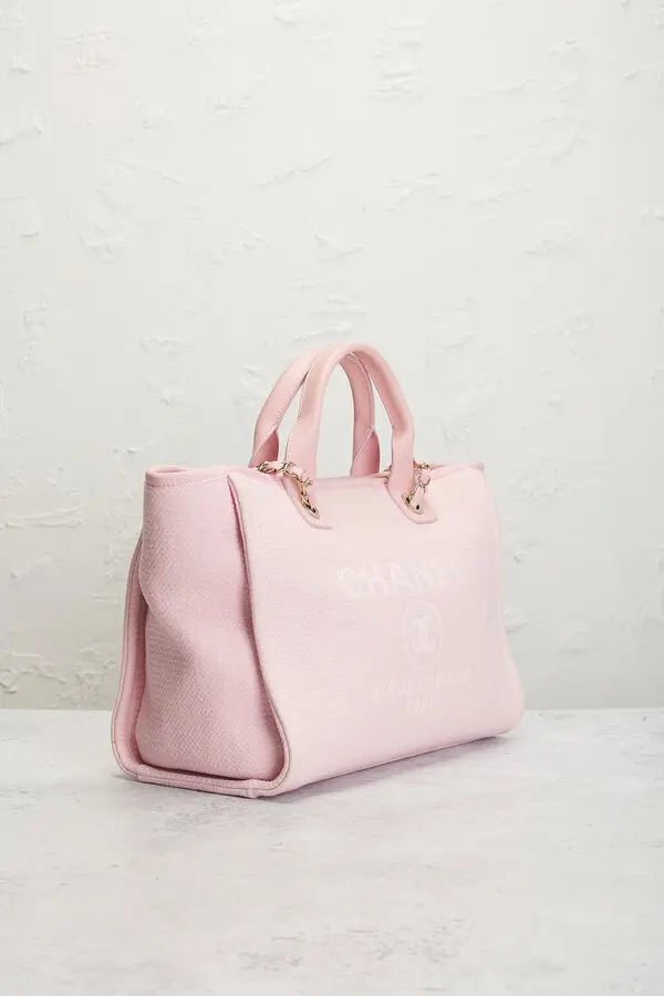 Chanel Deauville Tote Bag - Pink