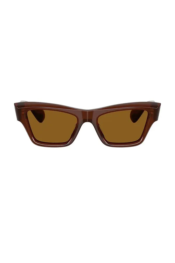 Oliver Spencer X Jil Sander Cat Eye Sunglasses - Brown