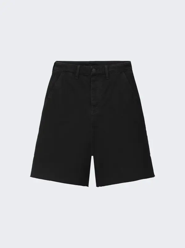 Fear Of God Raw Cut 5 Pocket Shorts Overdyed Dune - Black