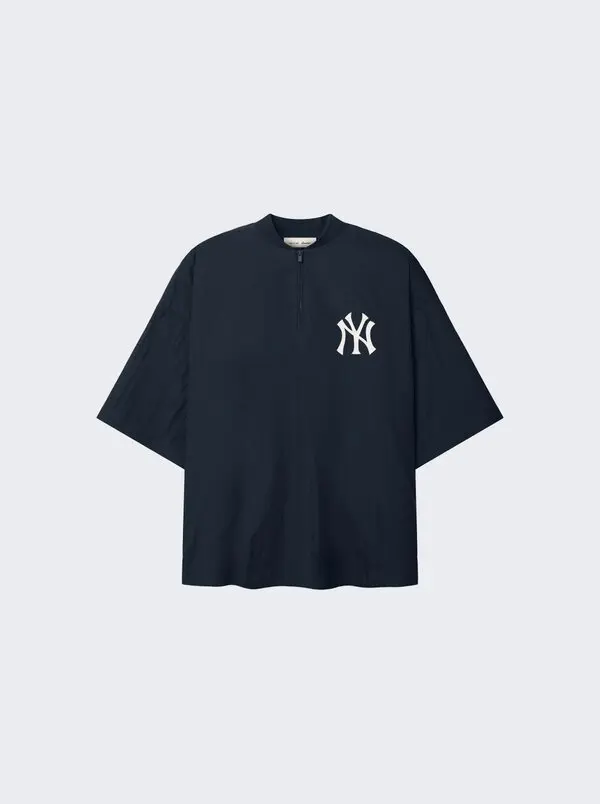 Fear Of God Yankees 3/4 Sleeve Pullover Dark Sapphire