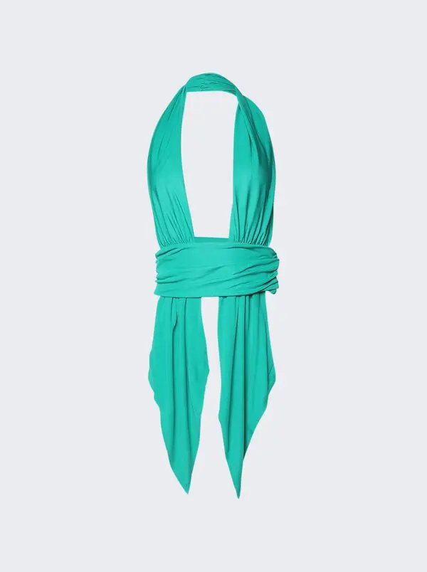 Christopher Esber Draped Halter Top