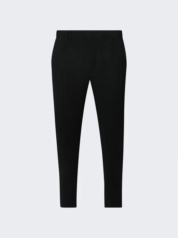 Issey Miyake Tailored Pleated Pants - Black